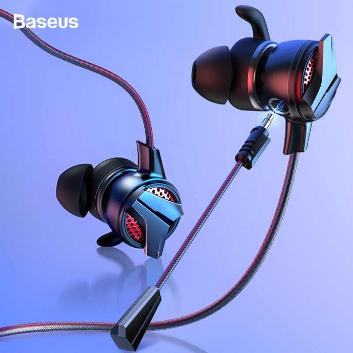 Baseus GAMO H15 3.5mm Wired Control Earphone HiFi Stereo Gaming ...