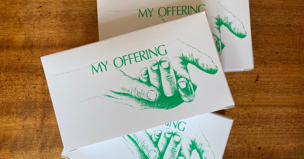 Planned Giving Envelopes 2021/22