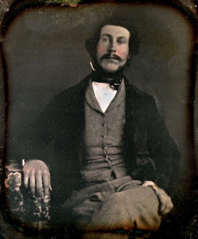 34 Cool Pics Show Fashion Styles of Victorian Men in the 1840s and ...