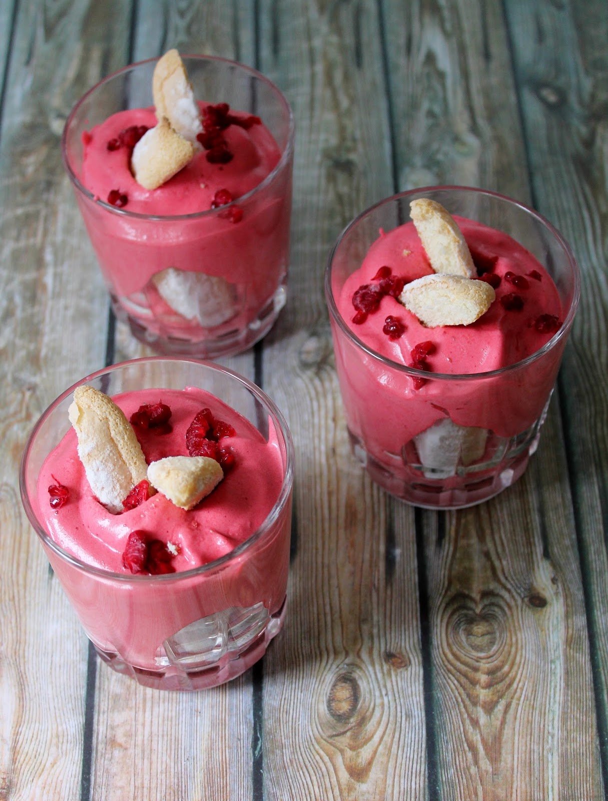 Mousse de framboises {Thermomix}