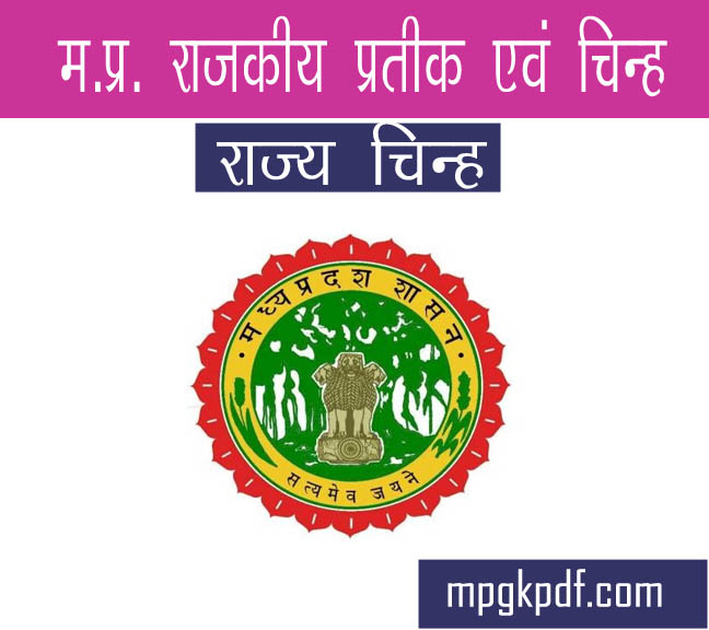 MP Ke Rajkiya Pratik Chinh | State symbols of mp in hindi - GK in Hindi ...