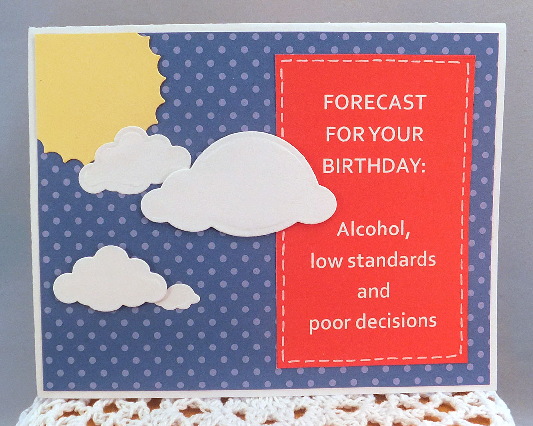 Paper Panacea: A birthday forecast...