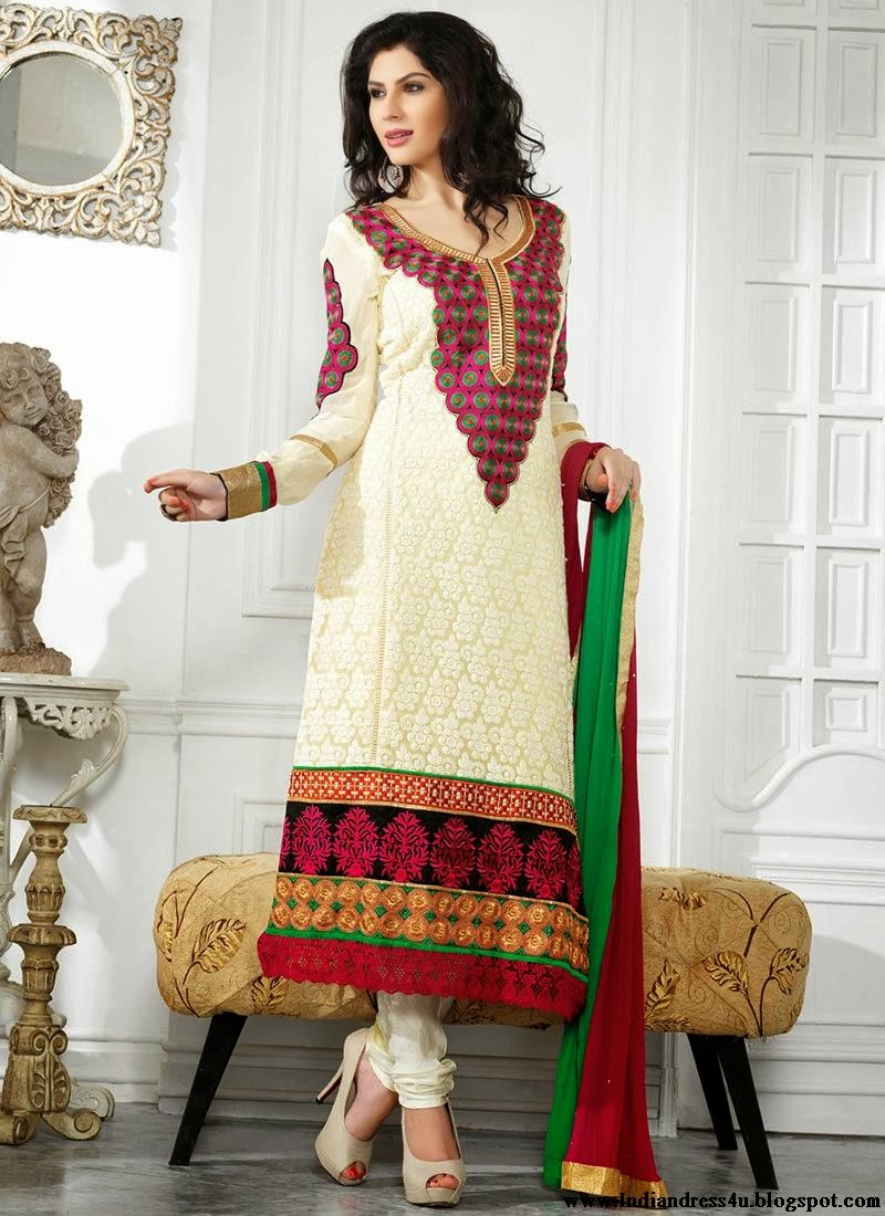 Beautful Indian Long Salwar Kameez Collection 2014 - Beautiful Indian ...