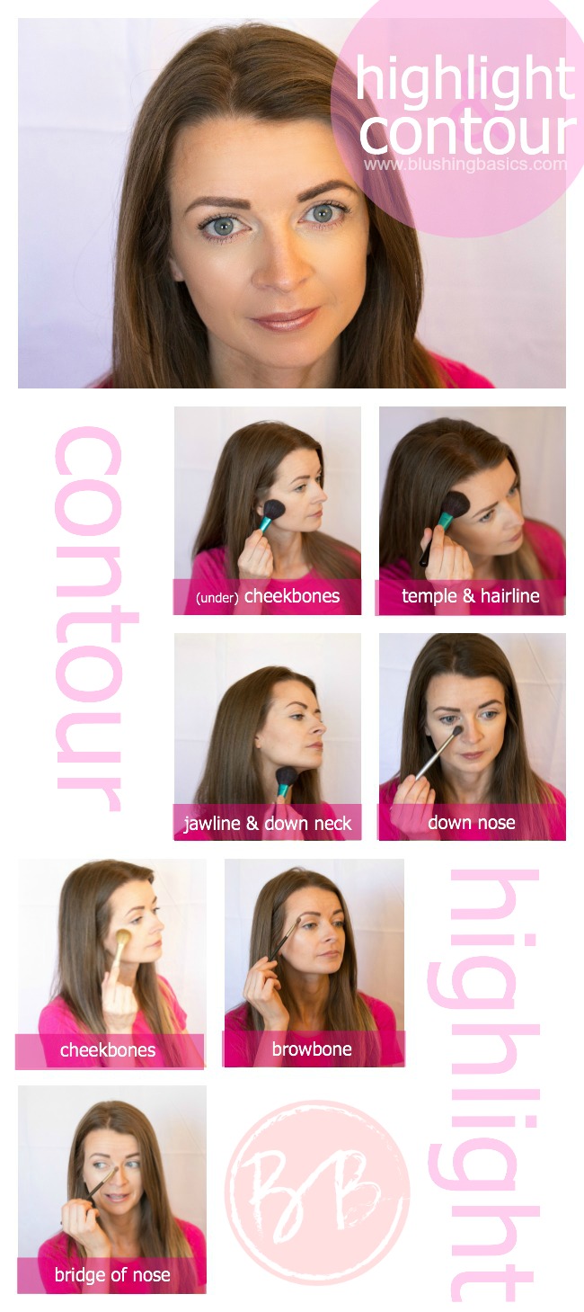 blushing basics: How To Highlight And Contour