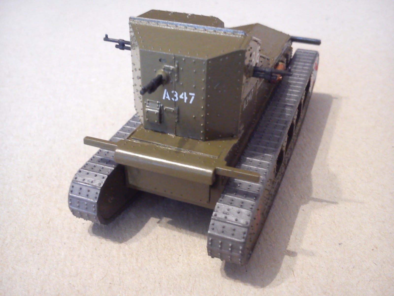 The Mad Hamster's Modelling: Whippet Mark A Light Tank