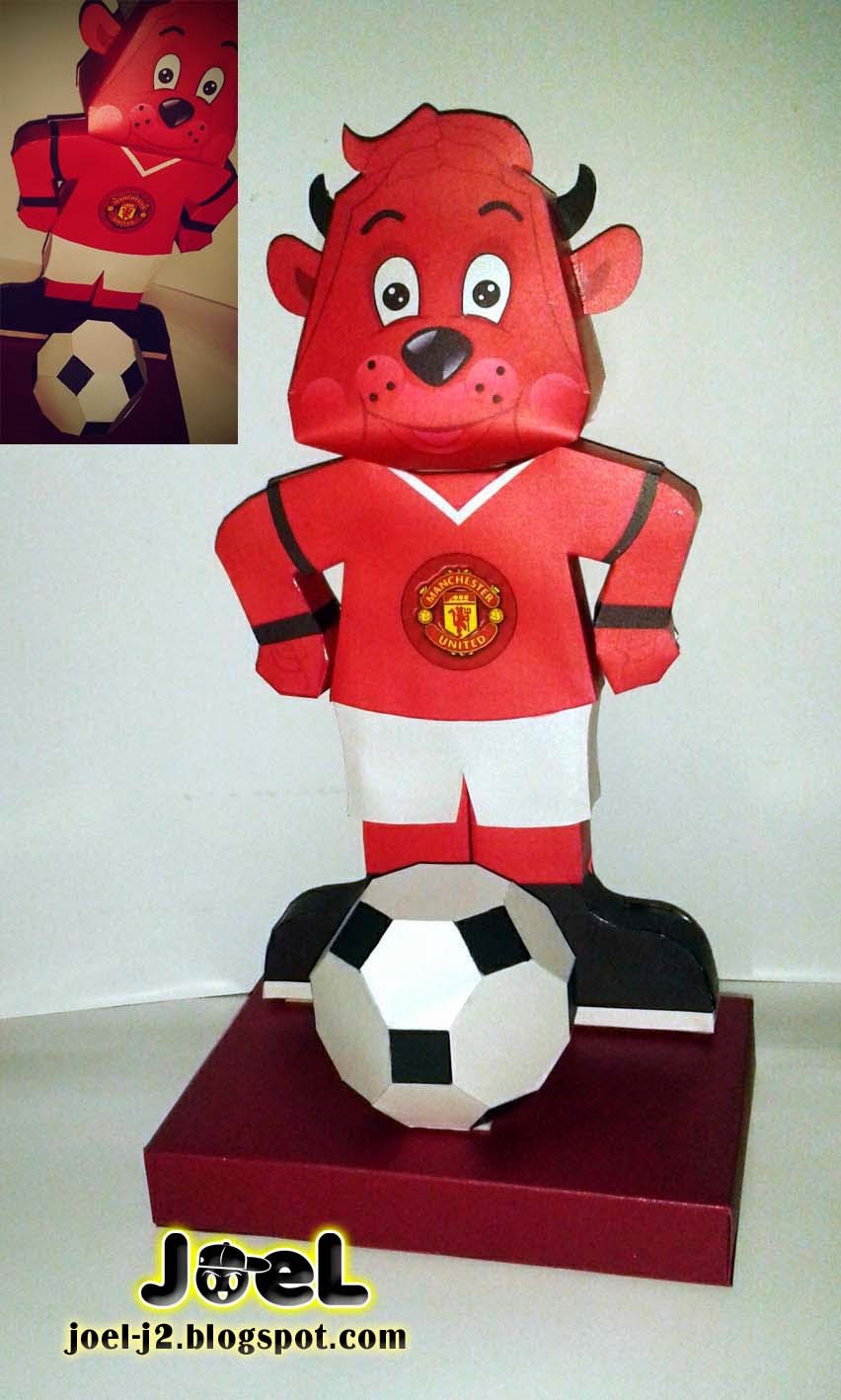 Paper Toy Fred the Red Barclays Trophy ~ Papercraftsparati | Todos los ...