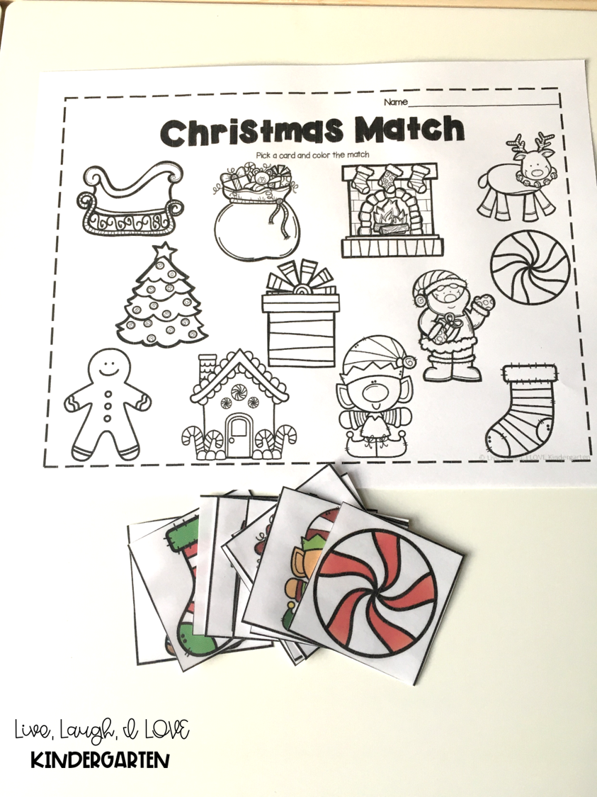 You can put the cards in your center box OR throw them in a sensory bin ...