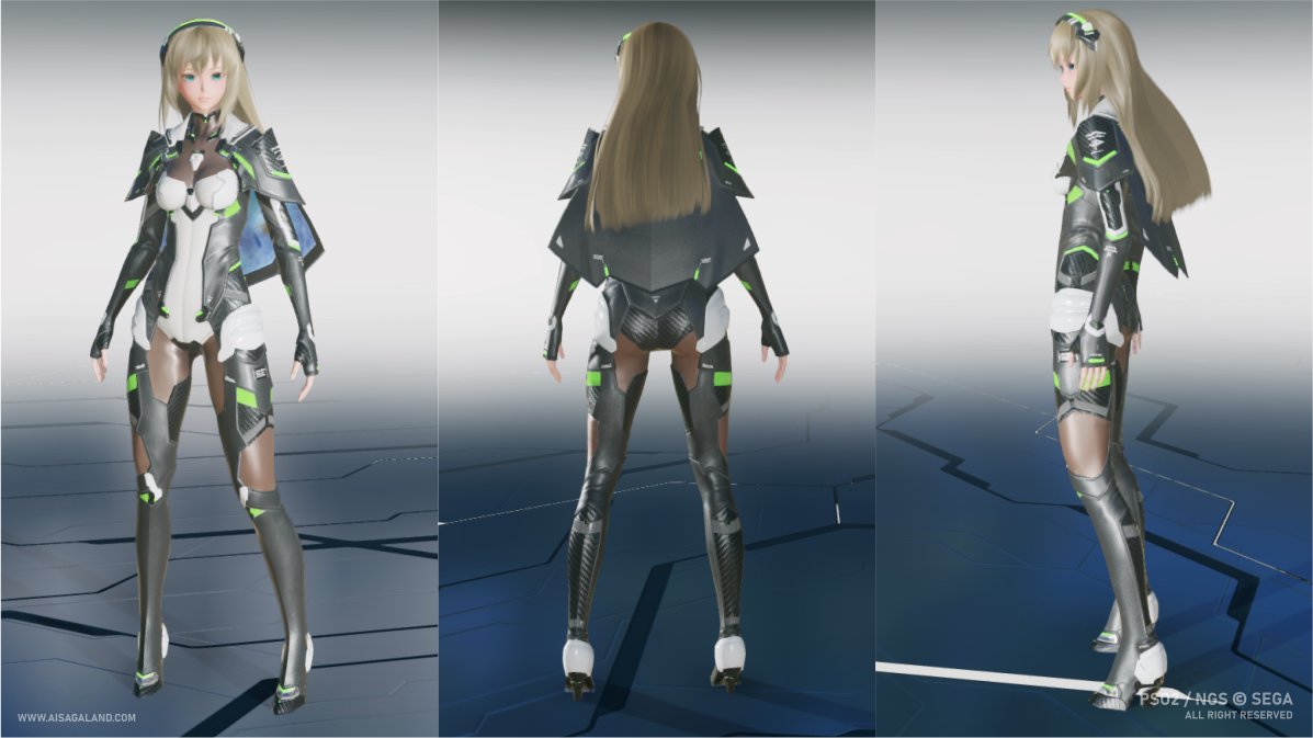 PSO2 NGS Character Creation - Manon - Aisaga Land