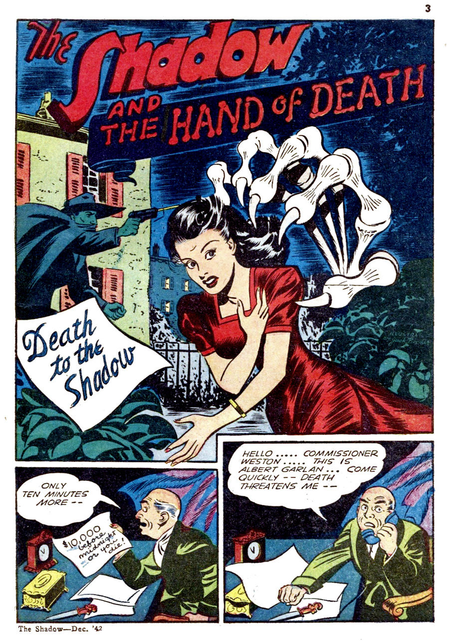 Pappy's Golden Age Comics Blogzine: Number 2479: Give the Shadow a ...