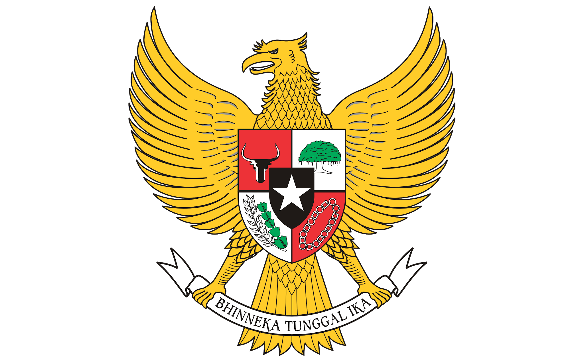 Lambang Garuda Pancasila ~ logocorel.com : Free Vector Logos & Design
