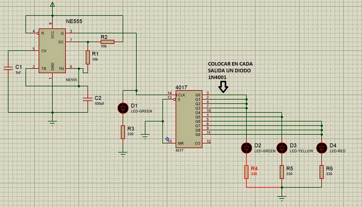 JUNTOS PERO NO REVUELTOS: SEMAFORO CON 555 Y CONTADOR JOHNSON