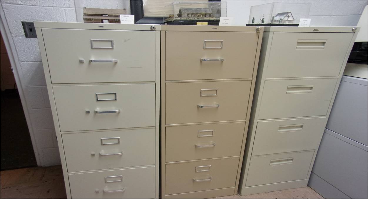 Vertical Files Cabinets, Houston County, TN. Archives