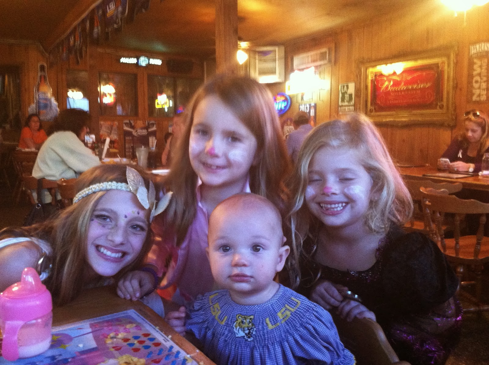 Dee's Adventures: Trick or Treating on LSU Sorority Row