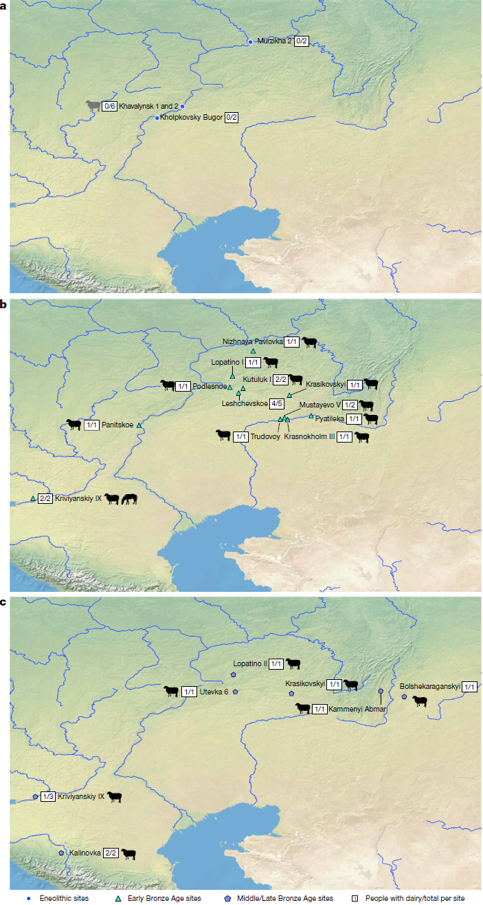 Sciency Thoughts: Production of dairy products drove the expansion of ...