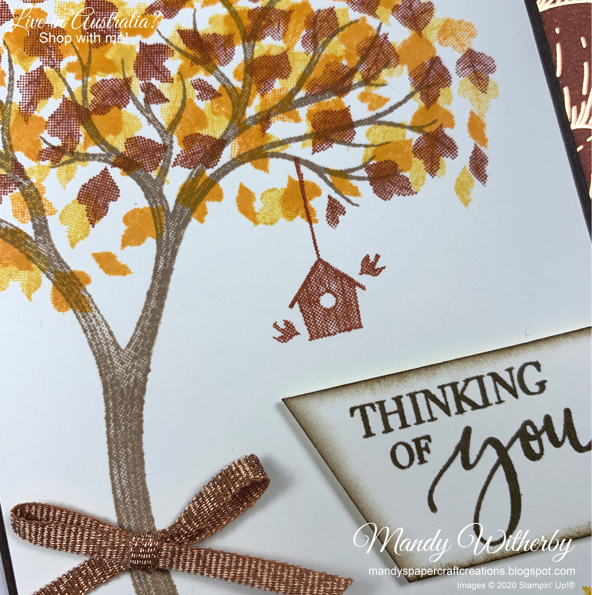 Autumn Leaves Card