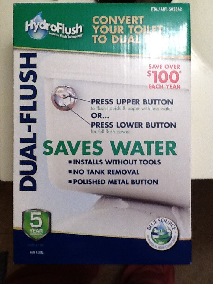 The Ryan Oliver: Plumbing Obsession: HydroFlush Water Saver