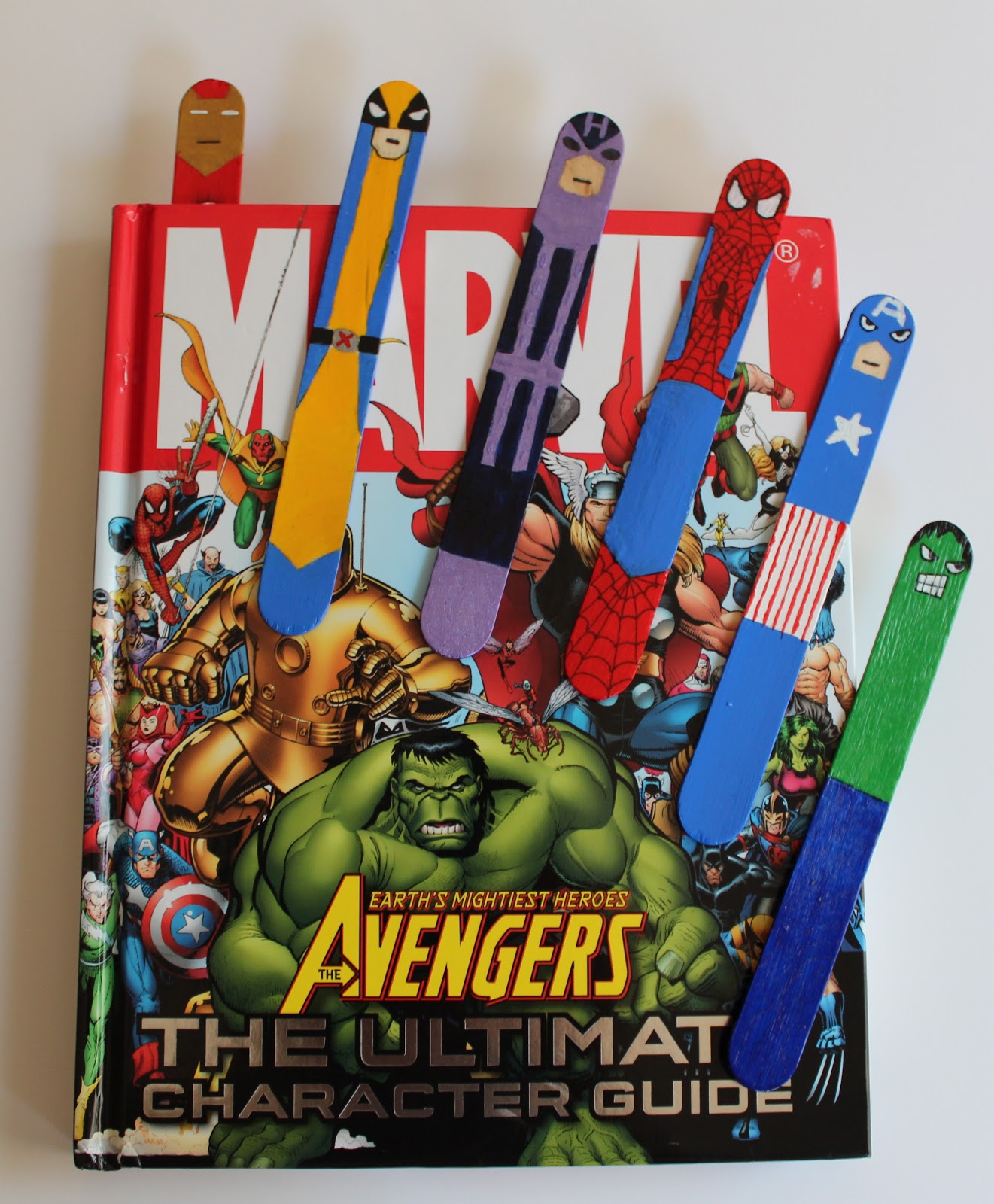 Life On The Go With NOLA Girl!: Superhero Bookmarks