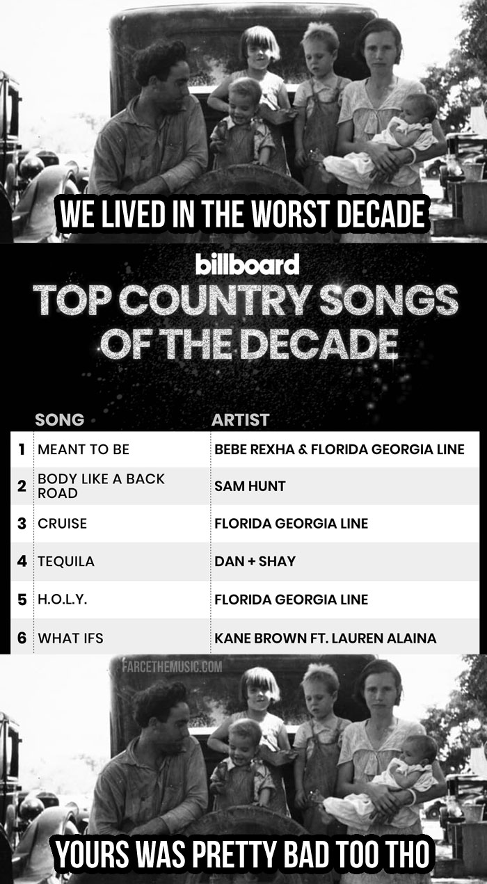 Farce the Music: The Second Worst Decade?