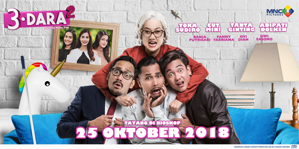 3 Dara 2 sudah tayang di bioskop Tanah Air sejak 25 Oktober lalu