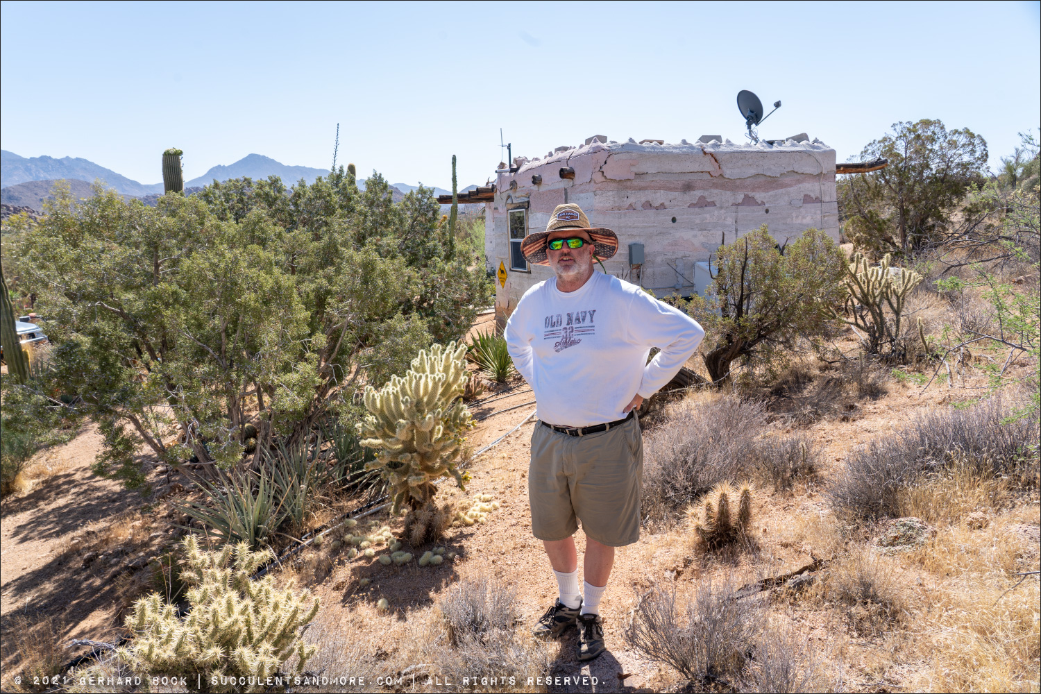 Off the grid in NW Arizona: Jan Emming's spectacular desert garden (May ...