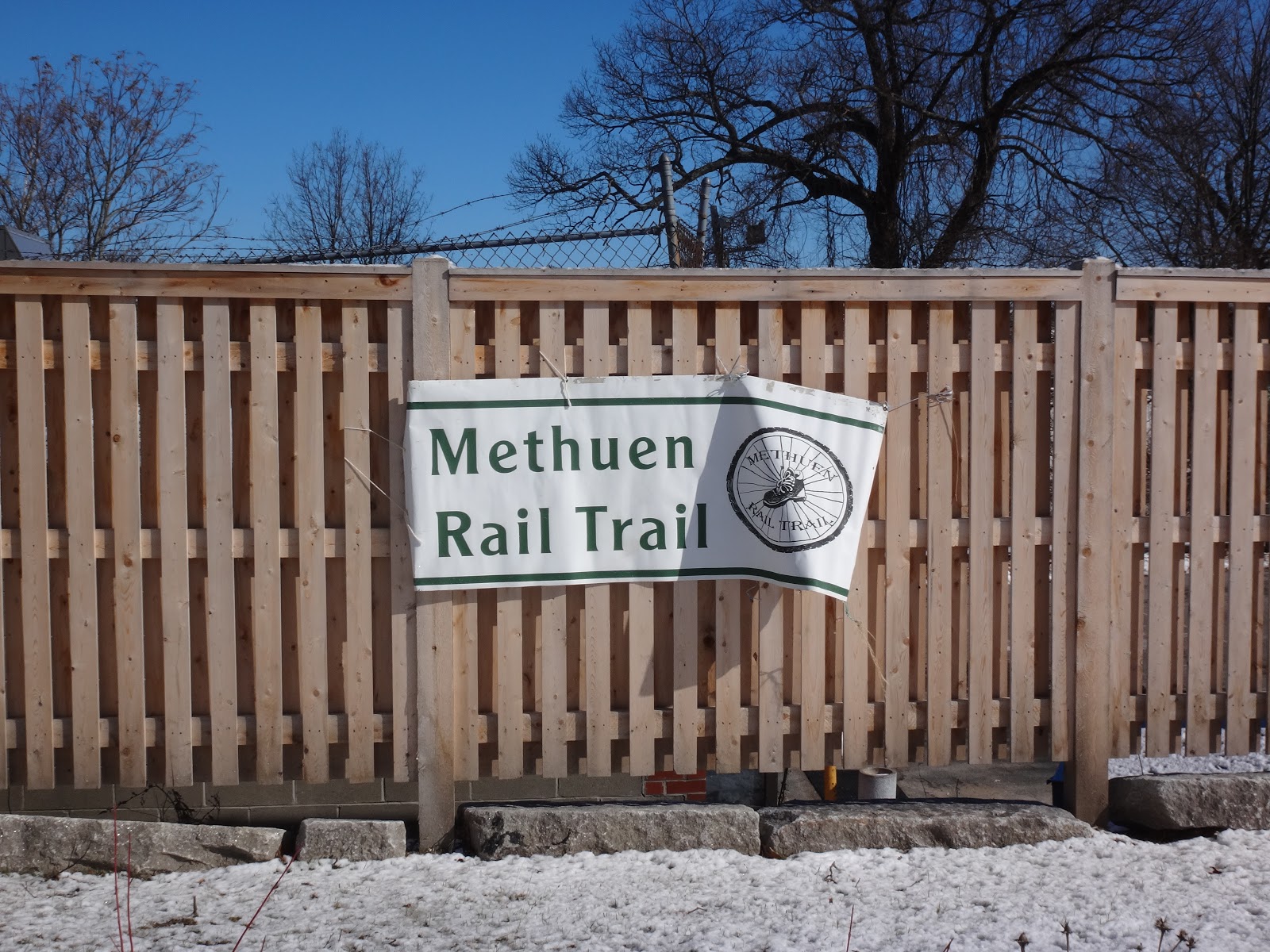 double d mountain runner: Methuen Rail Trail