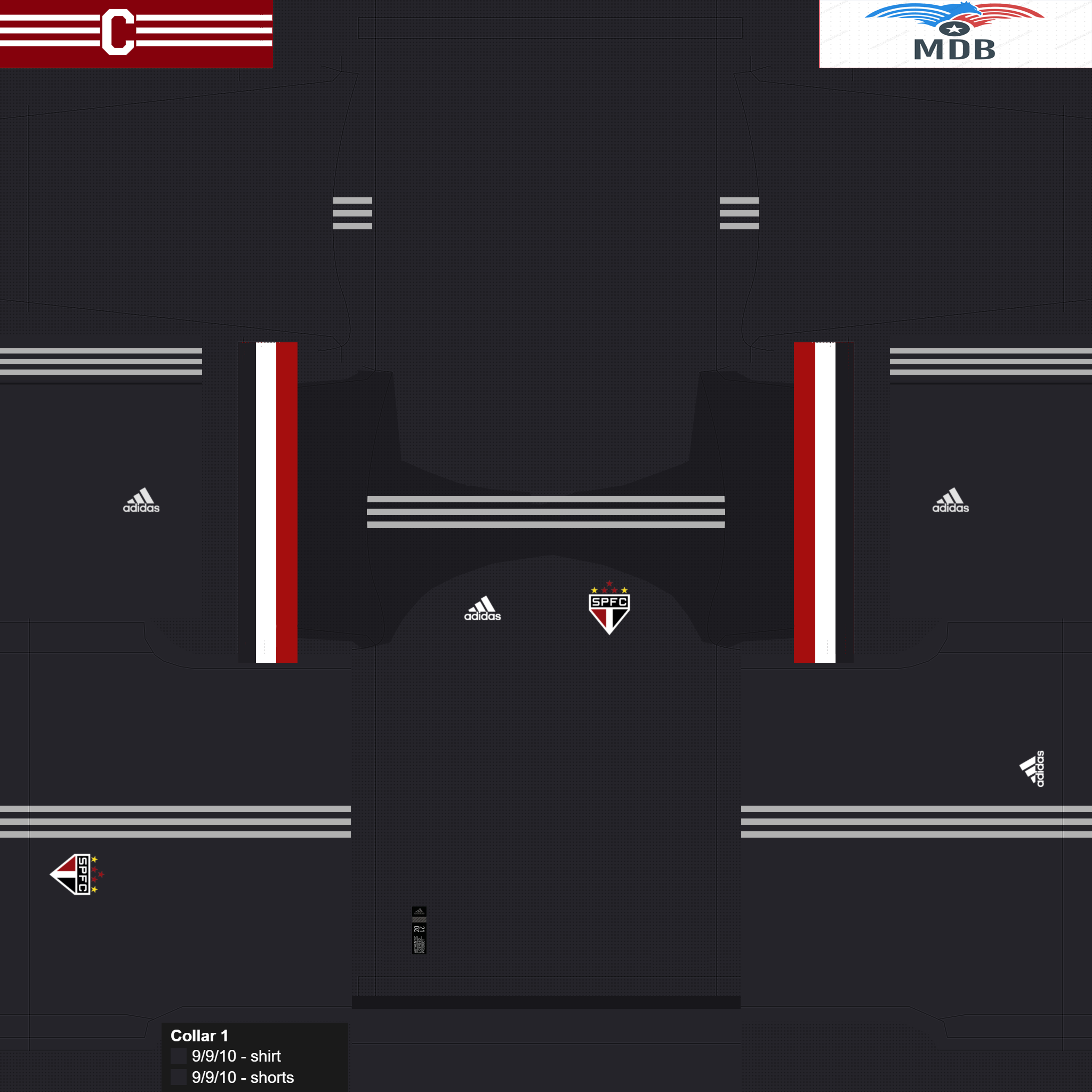 Kits Sao Paulo Adidas 2020/2021