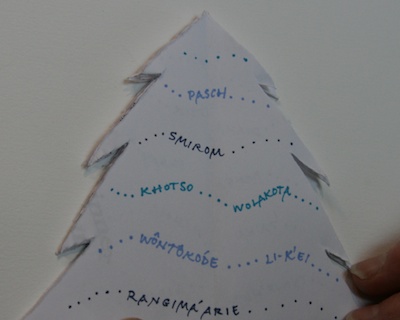 susangaylord.com: Peace Tree Bookmaking Project