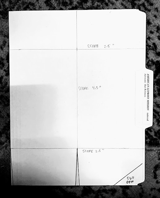 SewPaperPaint: Ephemera Folios from File Folders Tutorial