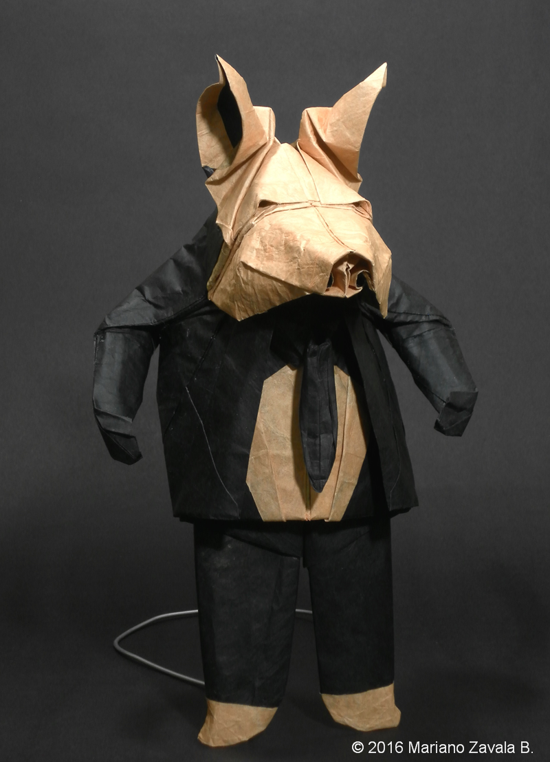 Mariano-Mi mundo el Origami: Napoleon (Mr.Pig)