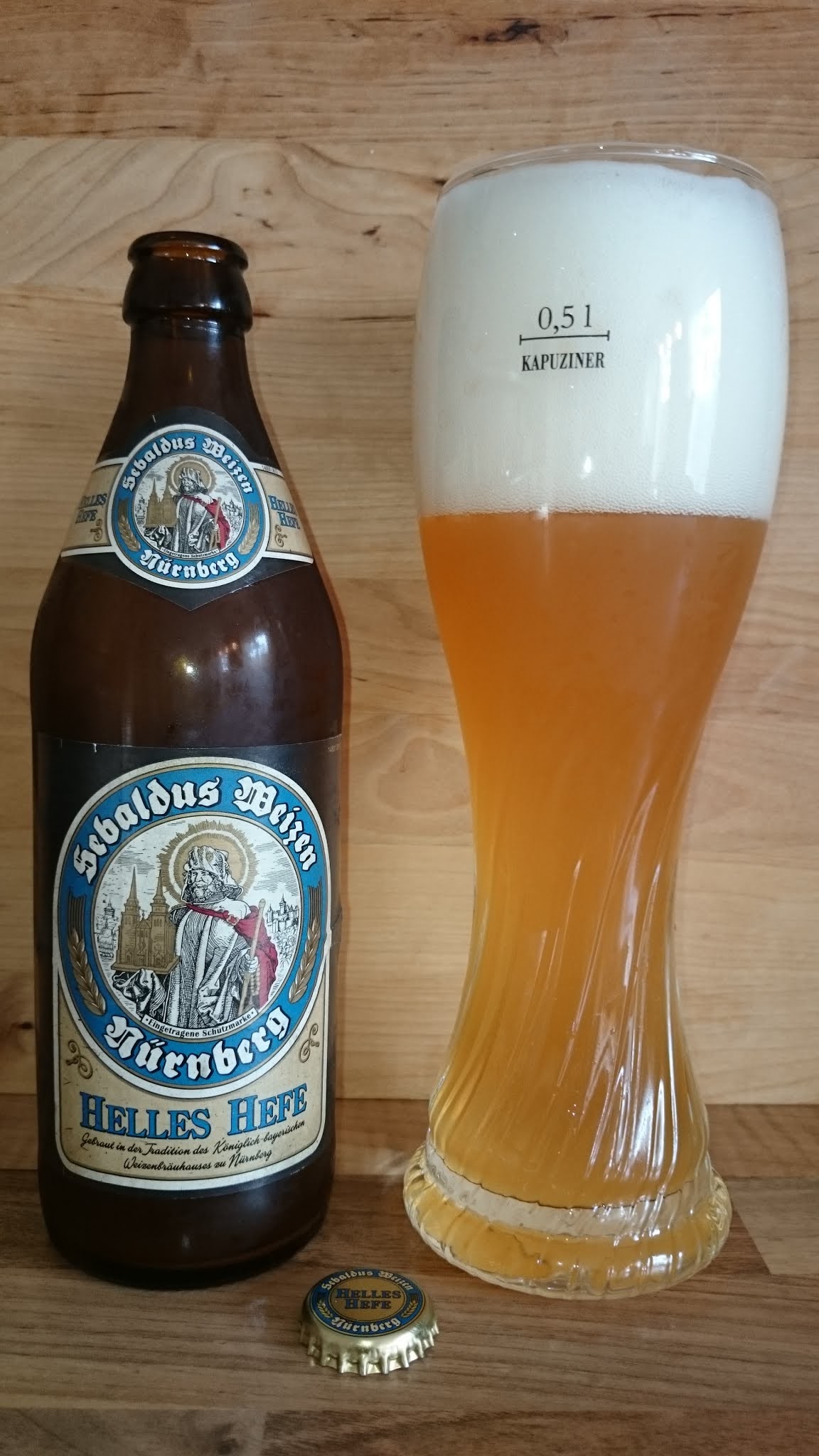 Beer Atlas: Tucher Sebaldus Weizen Helles Hefe
