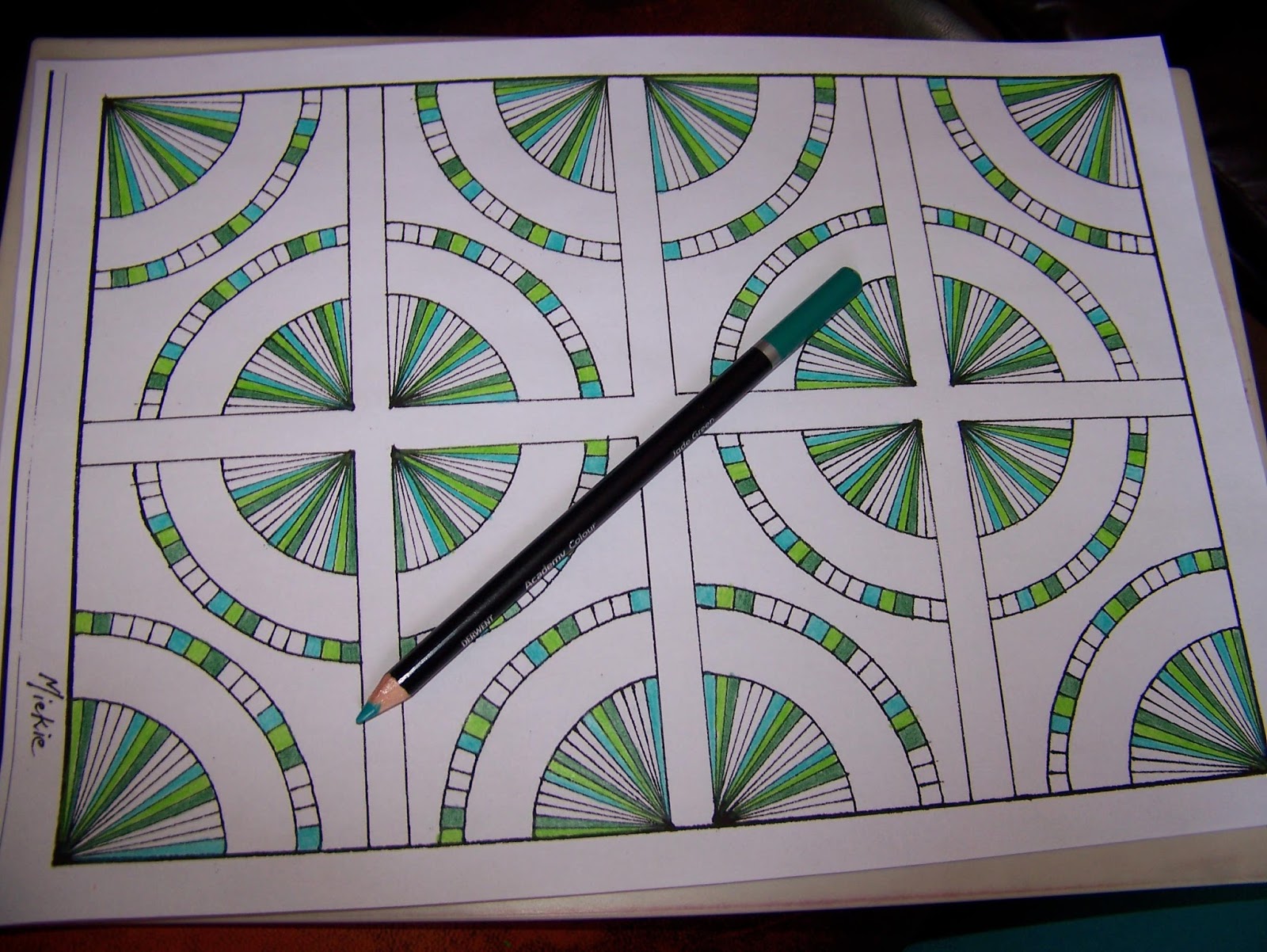 A Pretty Talent Blog: Using your Adult Coloring Pages to fold an ...