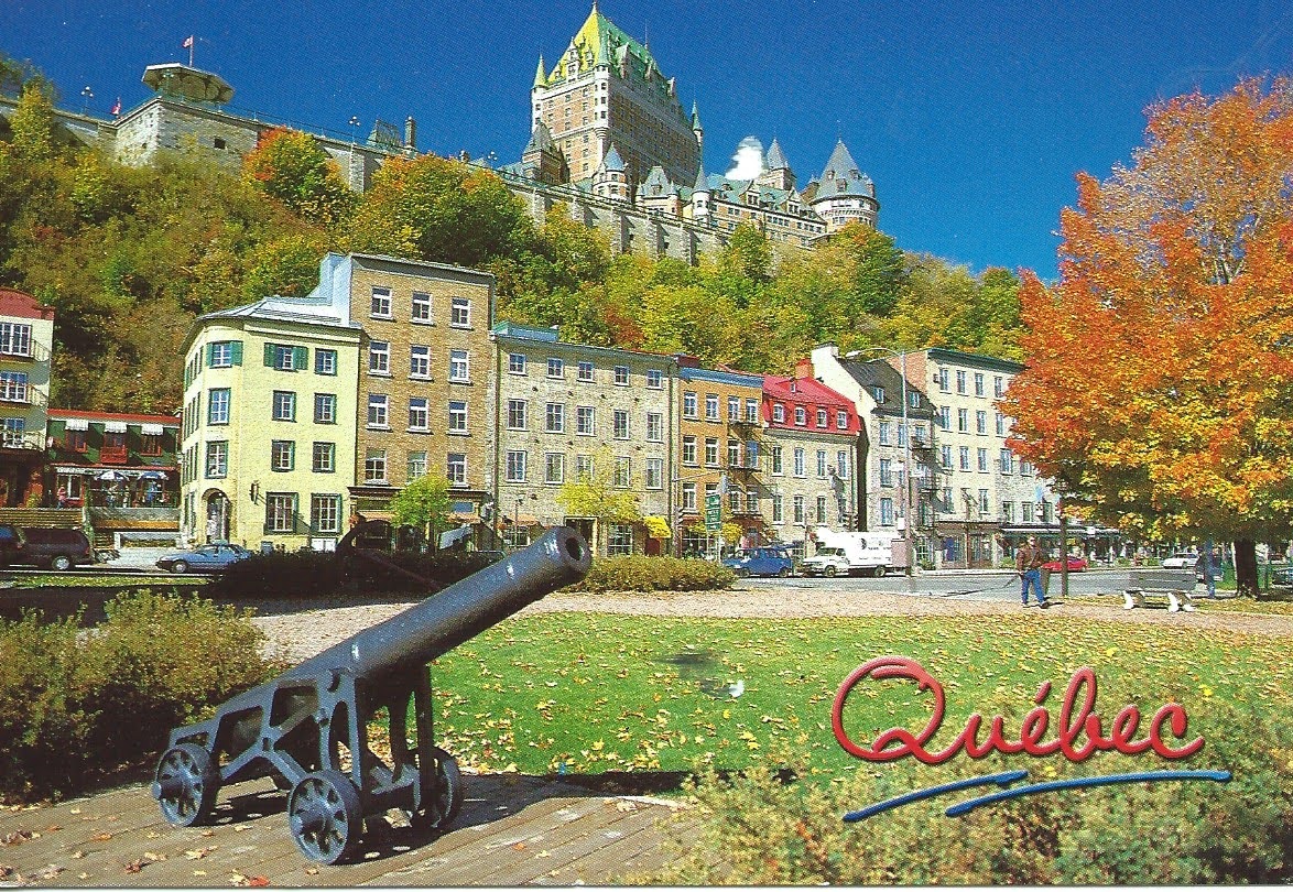 MY POSTCARD-PAGE: CANADA ~ Lower Town (Basse Ville) - Quebec - UNESCO