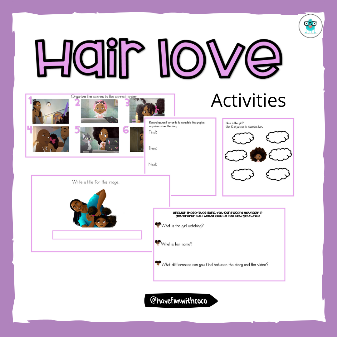 HAIR LOVE actividades - Have fun with Coco