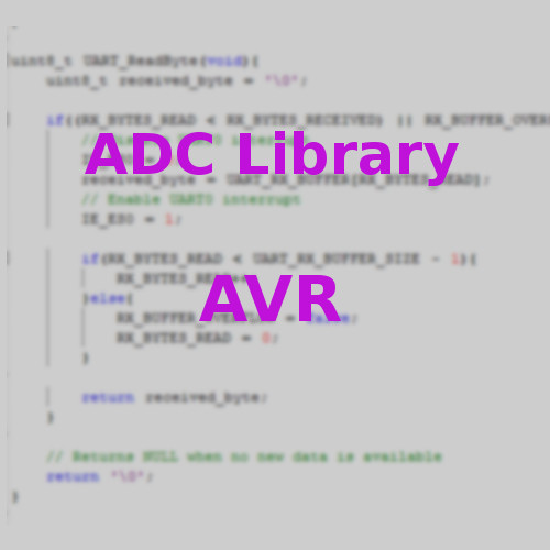 Analog To Digital Converter Adc Library For Avr Microcontrollers Liviu Istrate