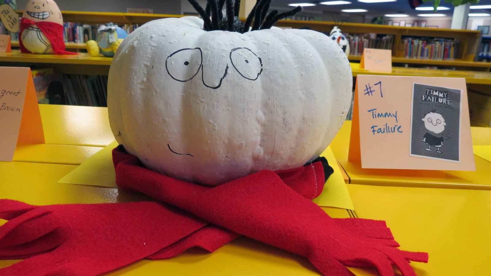 Tweenbrarian: Literary Pumpkin Decorating awesomeness!
