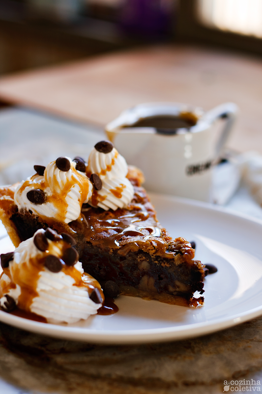 Torta de Cookie de Chocolate