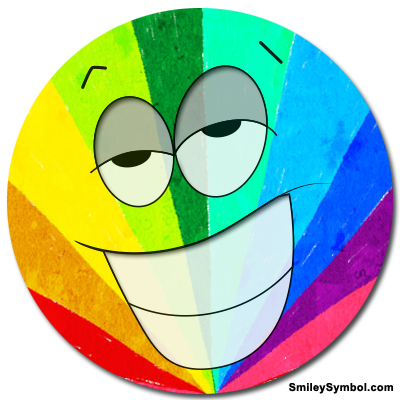 Colorfully Designed the Best Colored Smiley | Smiley Symbol