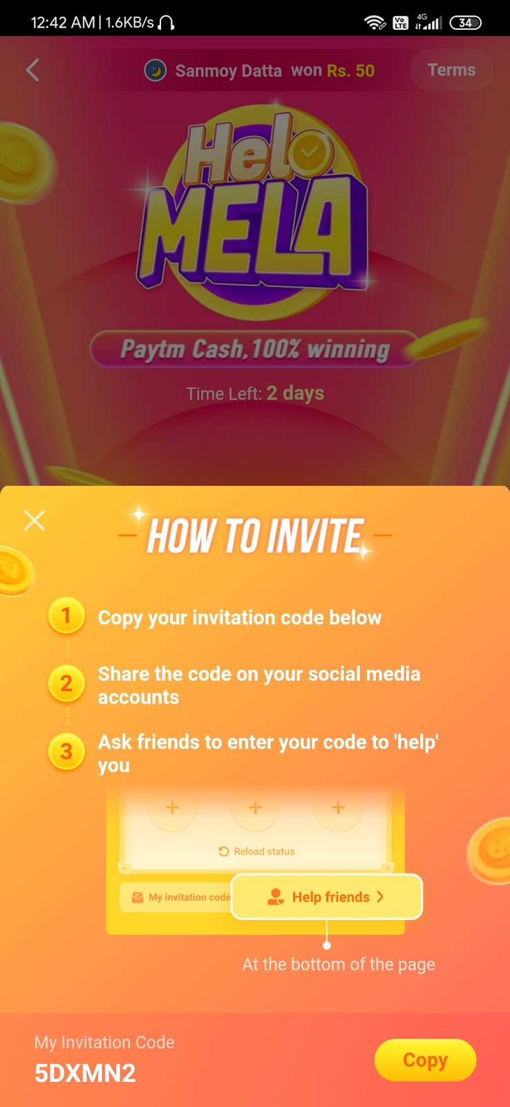 Free Earning By Helo App