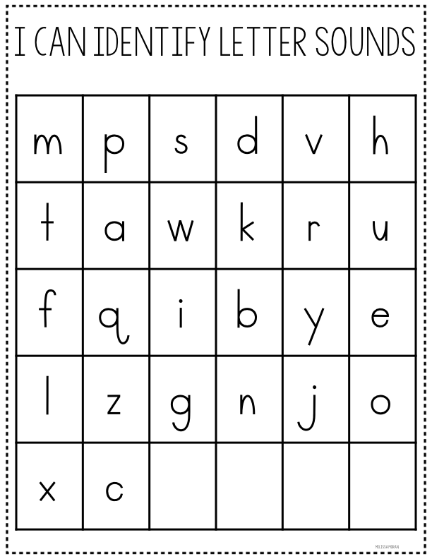 Ms. Moran's Kindergarten: Pre-K Learning Goals