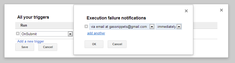 Google Apps Script Snippets: Understanding the Form Submission Trigger