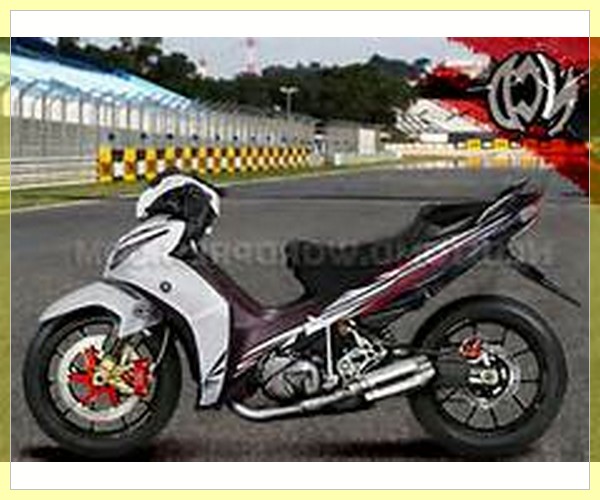 25 Foto modif jupiter z1 minimalis warna hitam merah biru putih paling ...