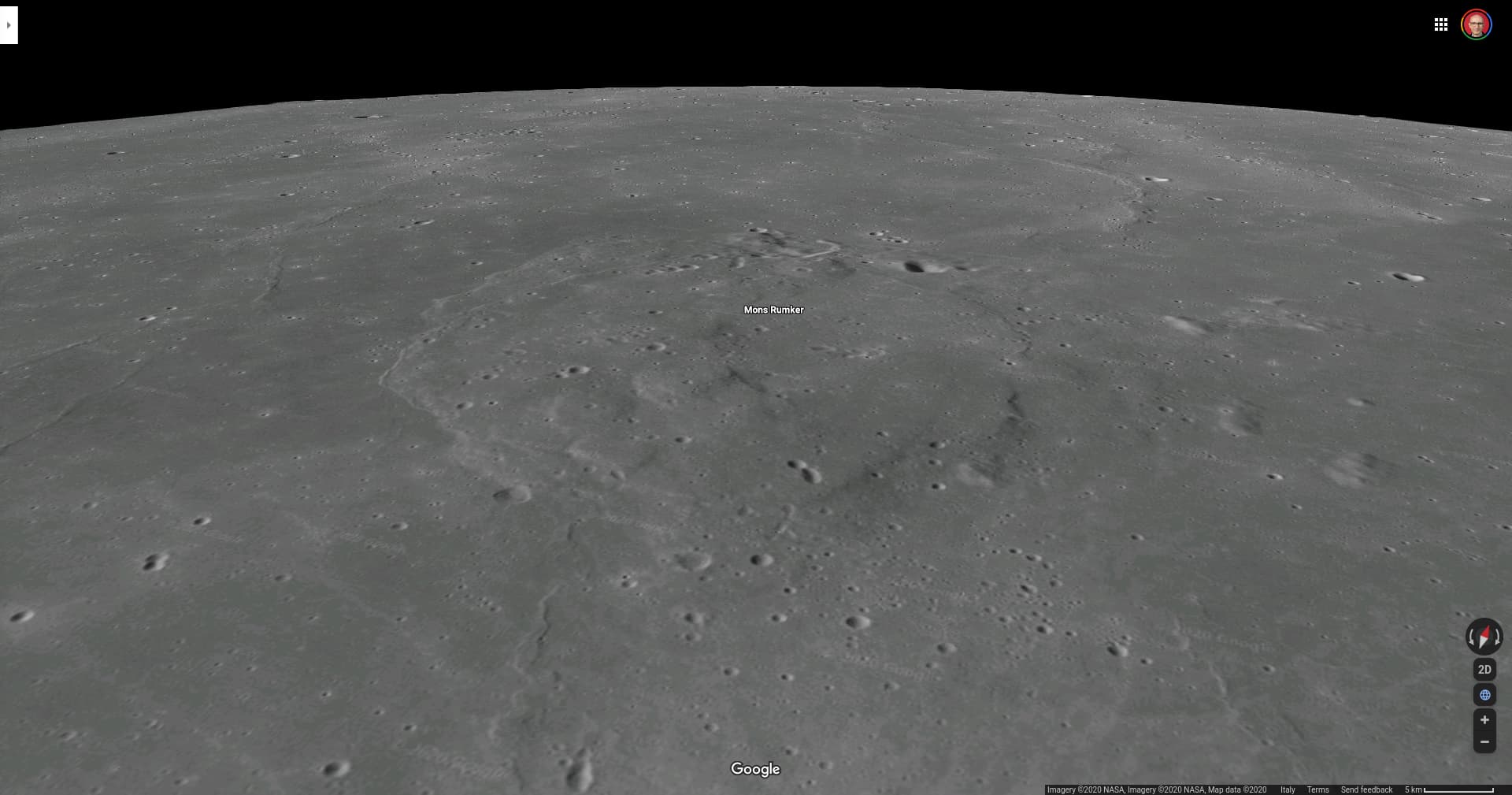 Mons Rumker: the Chang'e 5 Moon Landing Site