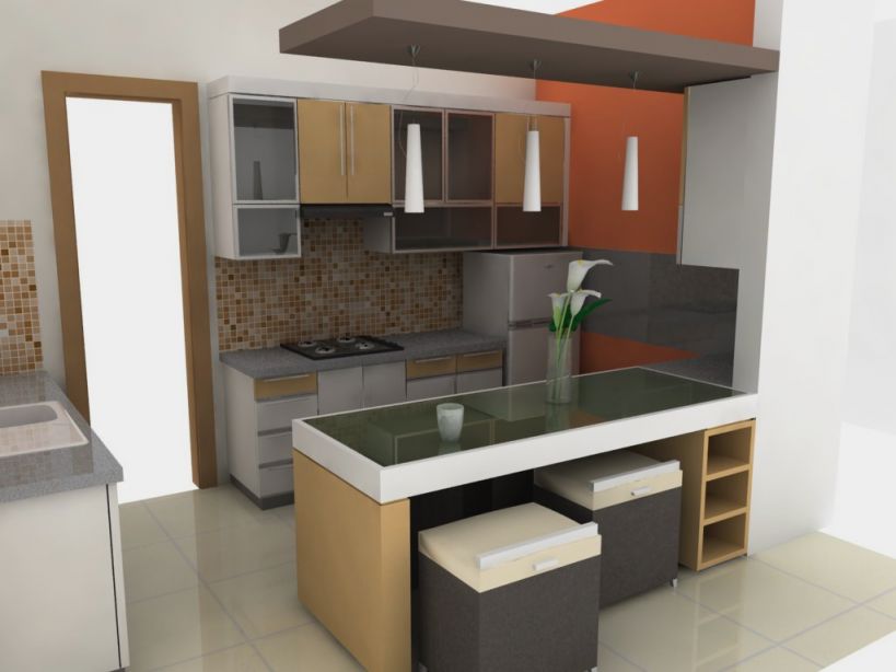 50 Desain Dapur Minimalis Terbaru 2018 - Model Desain Rumah Minimalis