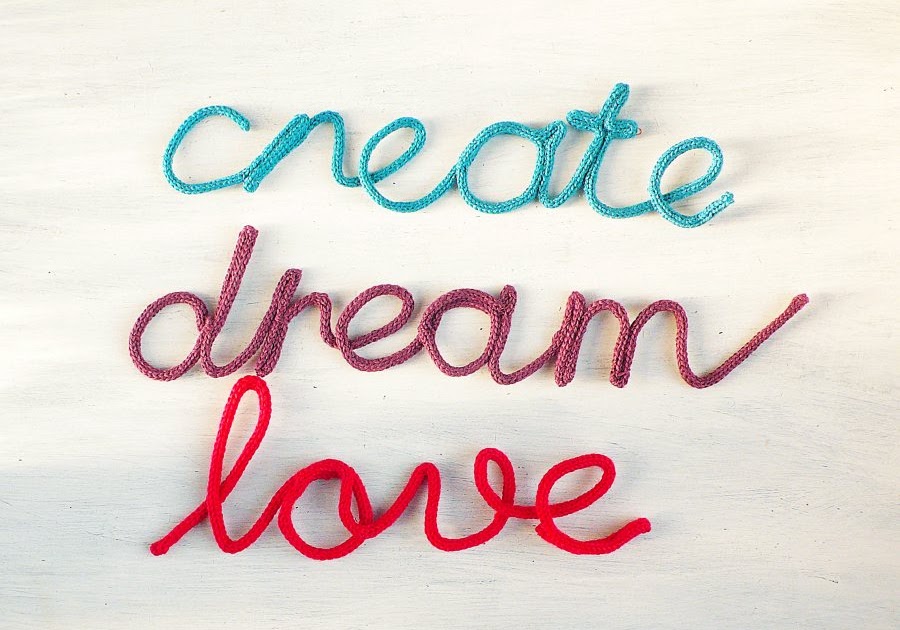 Come fare scritte con il Tricotin | Café Creativo - Idee Fai da te e ...