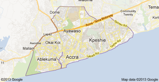 The beauty of Ghana’s capital city Accra.