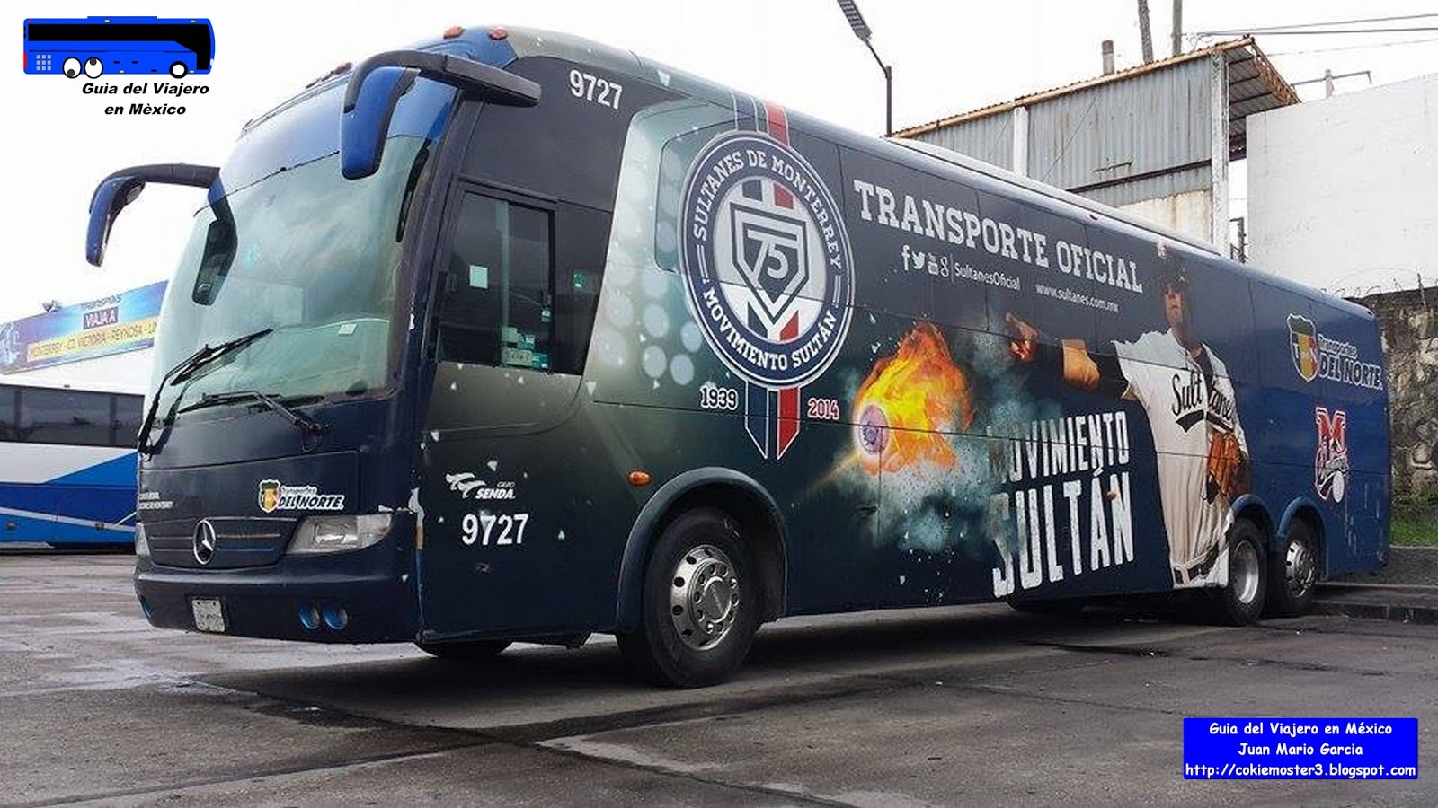 Transporte Oficial Sultanes de Monterrey por Senda