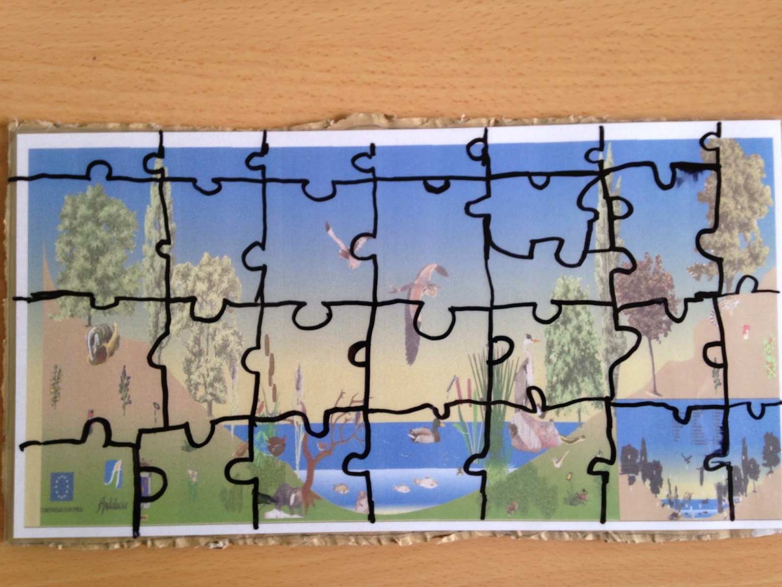 ABRIMOS NUESTRA VENTANA EDUCATIVA: PUZLE ECOSISTEMAS