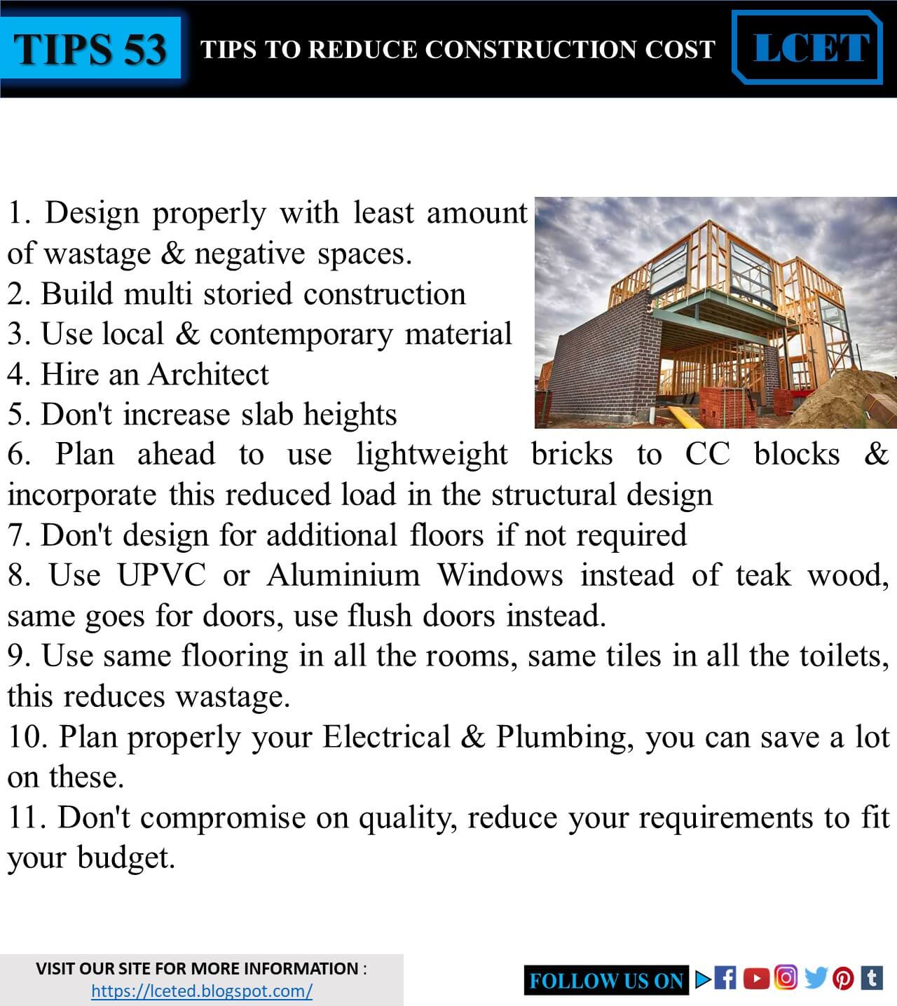 BEST TIPS FOR CIVIL ENGINEERS (51 - 75) - LCETED -lceted LCETED ...