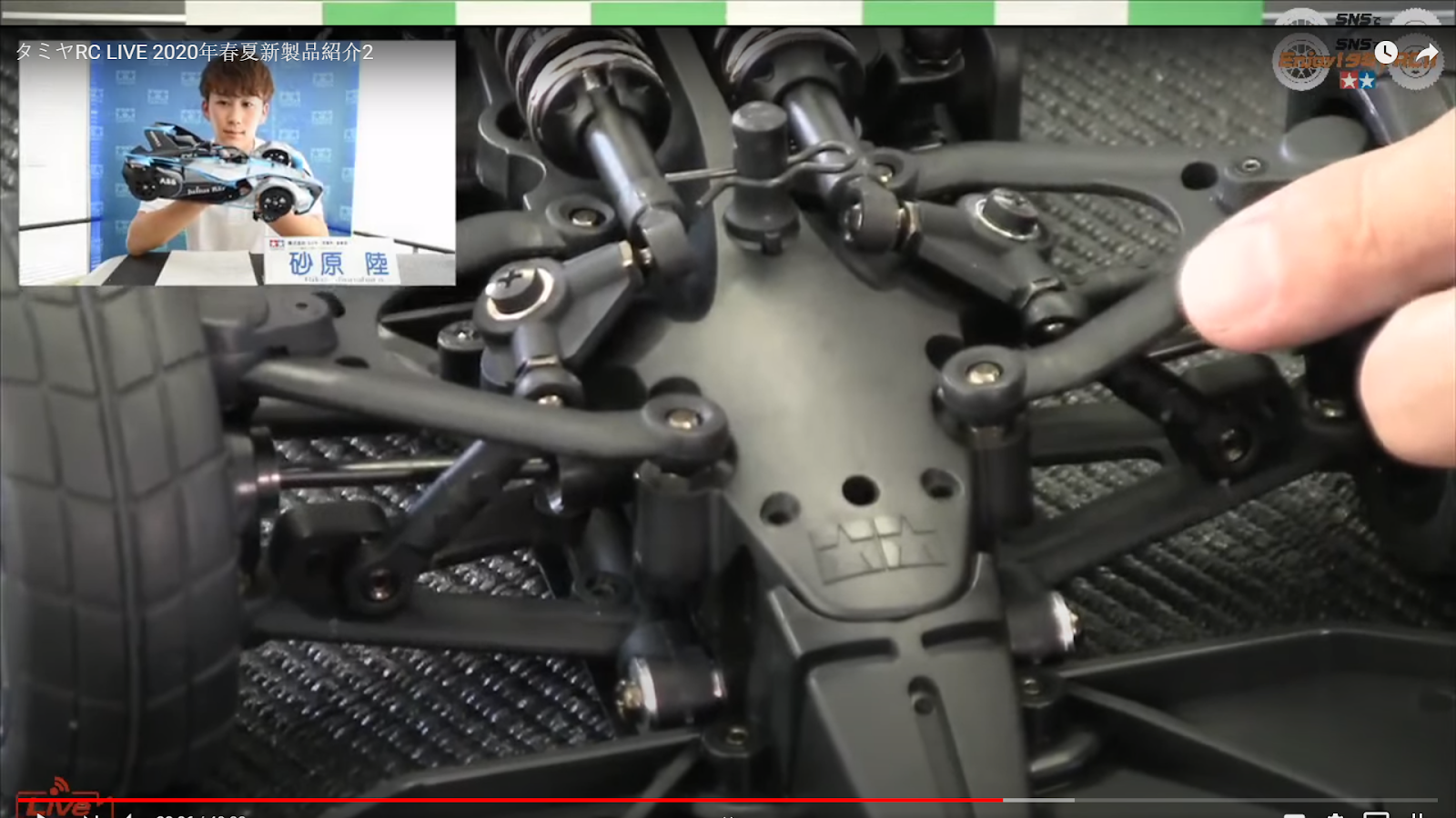 58681 Tamiya TC-01 Press Video and details | The RC Racer