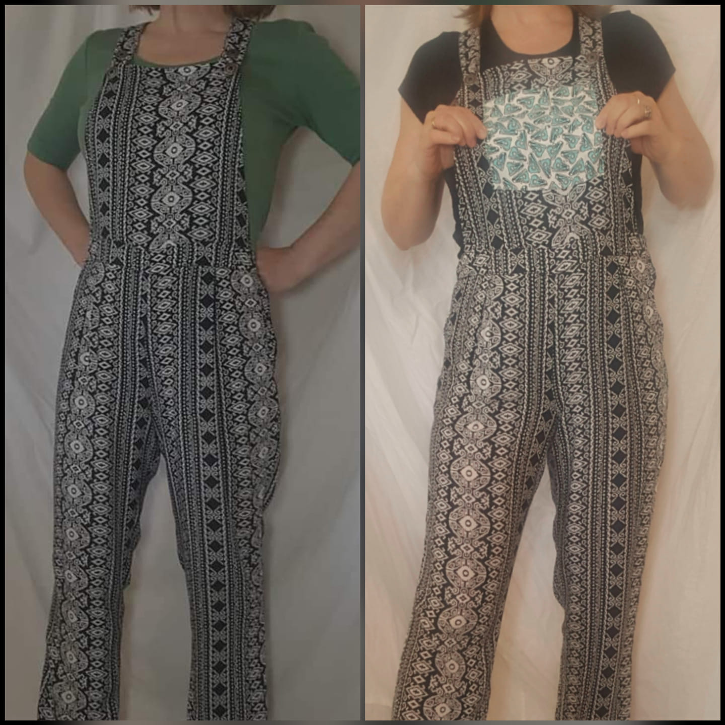 I Can Work With That; Refashions by Chickie W.U.: Overall Repair by Hand
